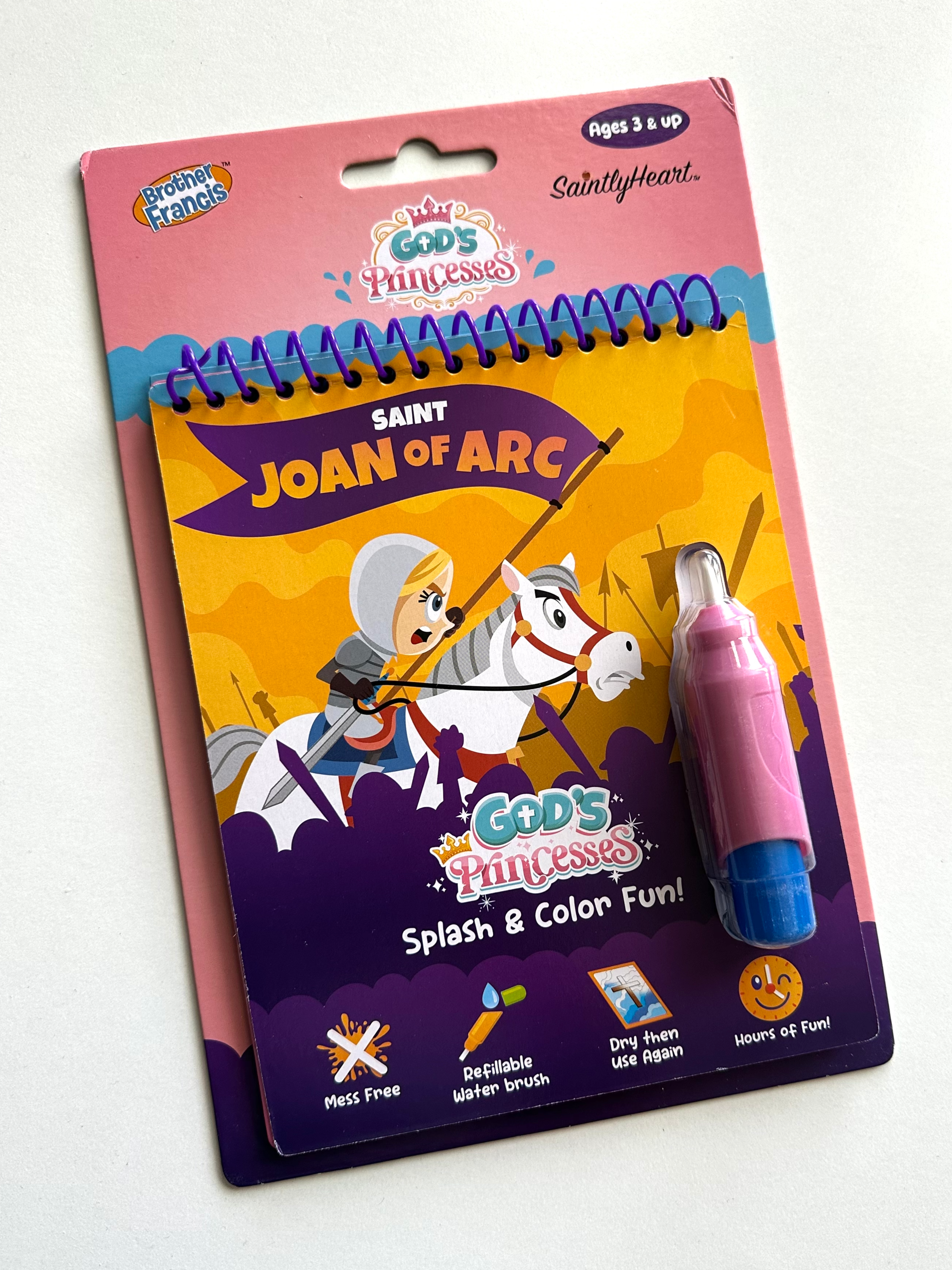 God’s Princesses: Splash & Color Fun – Saint Joan of Arc – Telos Art ...