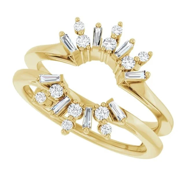 Monstrance-Inspired Ring Guard – Telos Art Catholic Jewelry